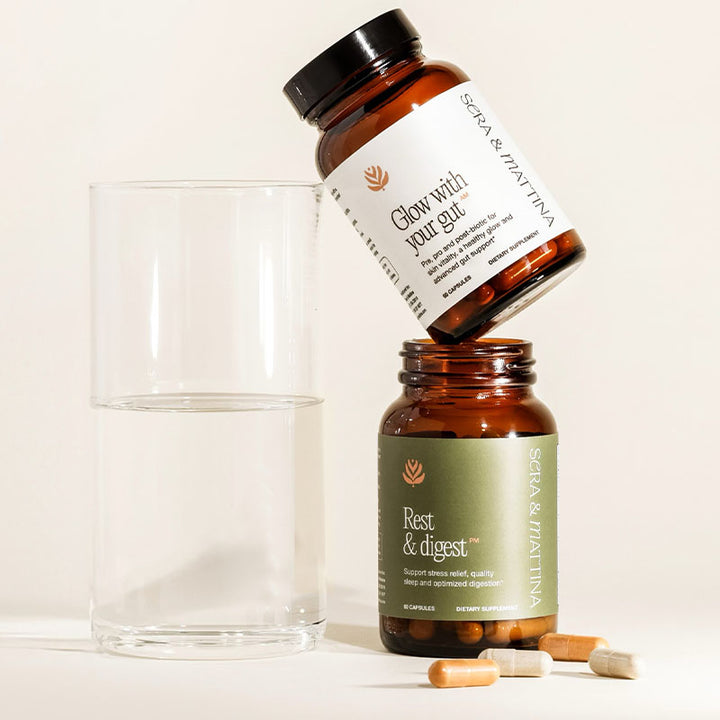 Skin & Gut Health Supplements - Sera and Mattina